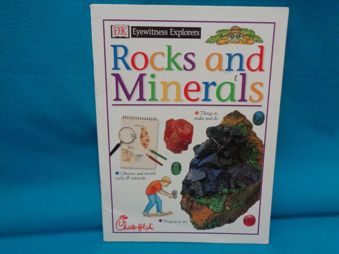 Vintage 1999 Rocks and Minerals DK Eyewitness Explorers for Chick-fil-a ...