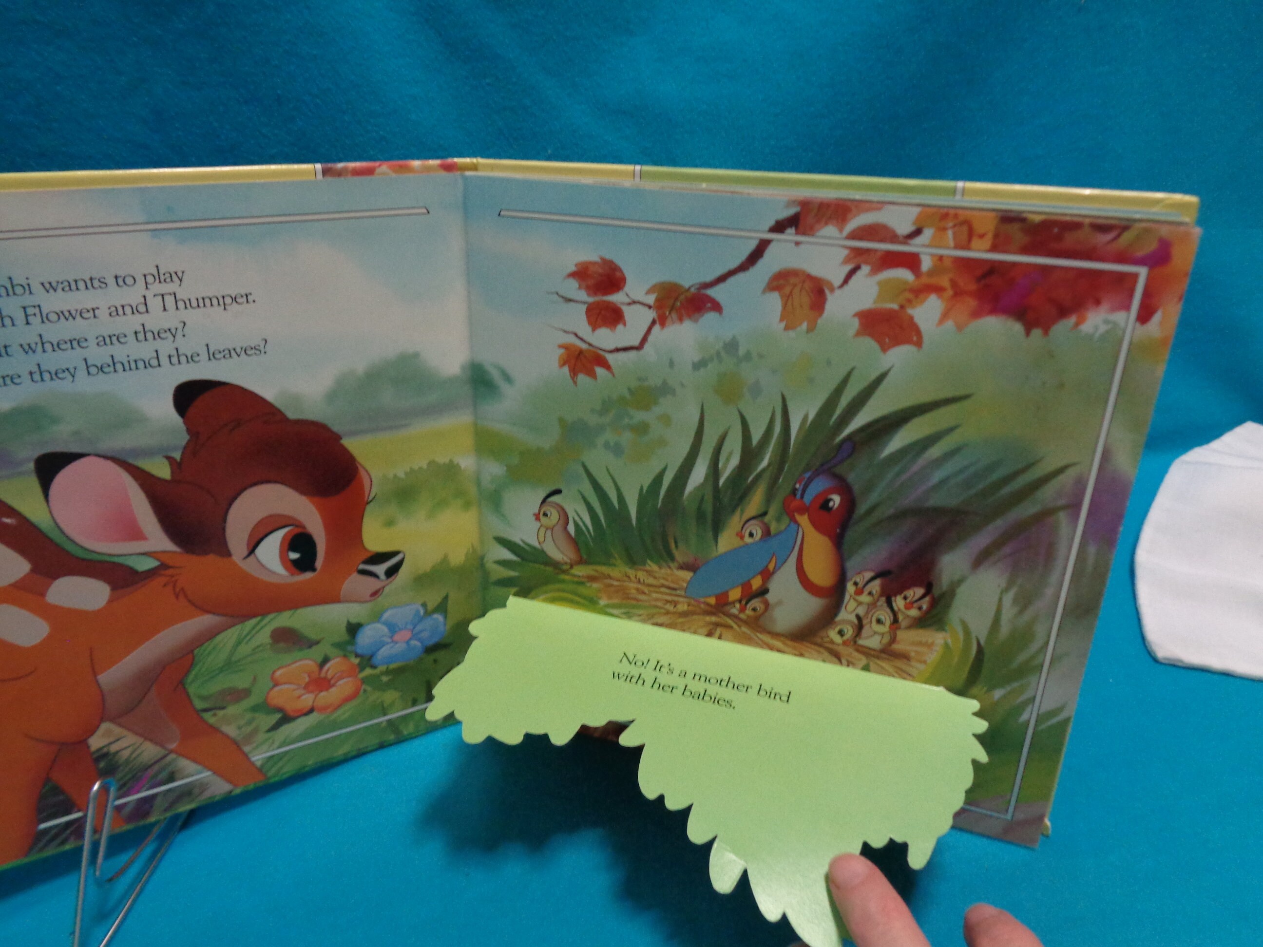 Vintage 1992 Walt Disney's Bambi Looks for His Forest Friends A ...