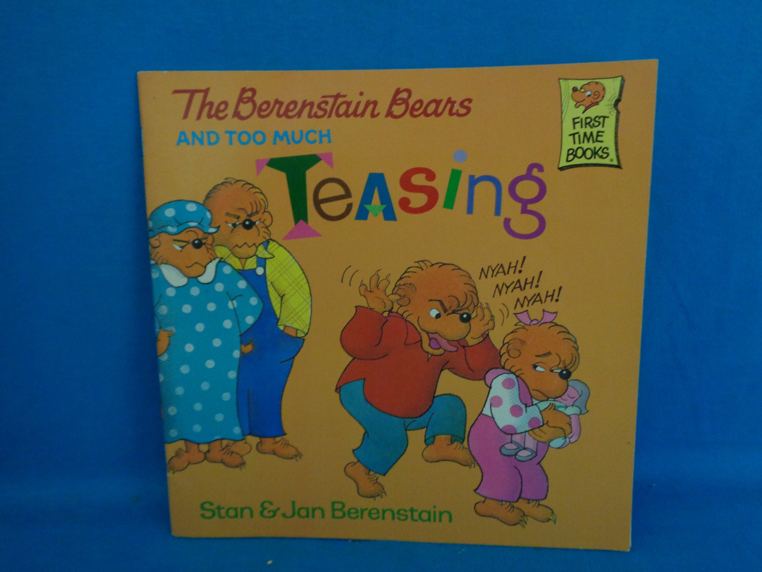 1995 the Berenstain Bears and Too Much Teasing Book by Stan & - Etsy