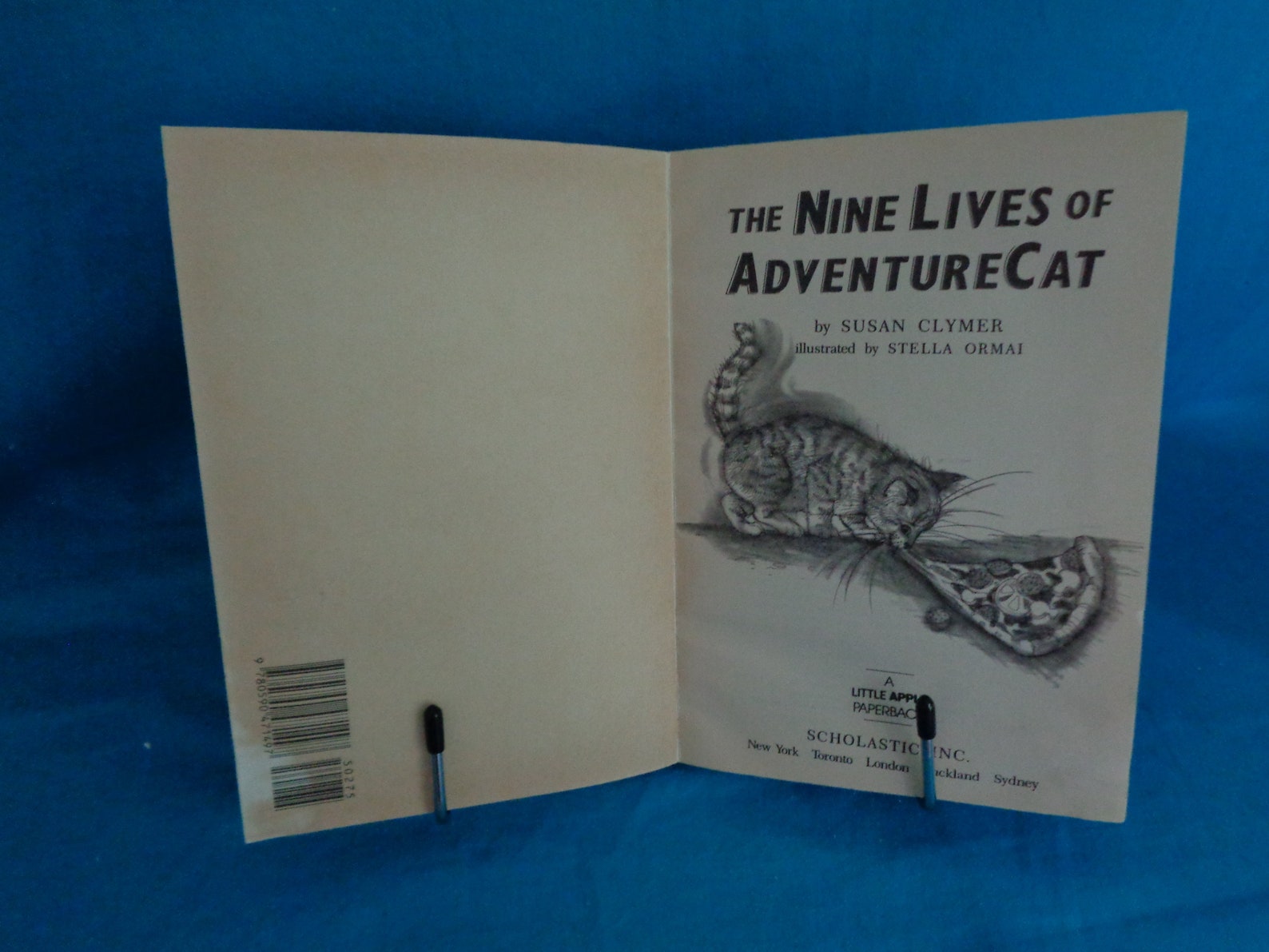 Vintage 1994 the Nine Lives of Adventure Cat Book by Susan | Etsy