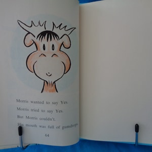 Vintage 1996 Morris Goes to School an I Can Read Book by B. Wiseman - Etsy