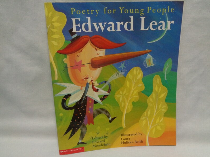 Vintage 2002 Edward Lear Poetry for Young People Edited by - Etsy