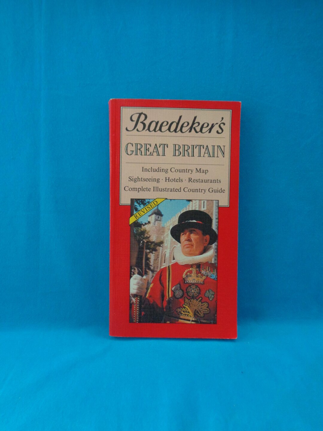 Vintage Baedeker's Great Britain Travel Guide Book Including Country ...