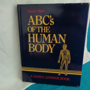 1987 Abc's of the Human Body A Family Answer Book by Reader's Digest - Etsy