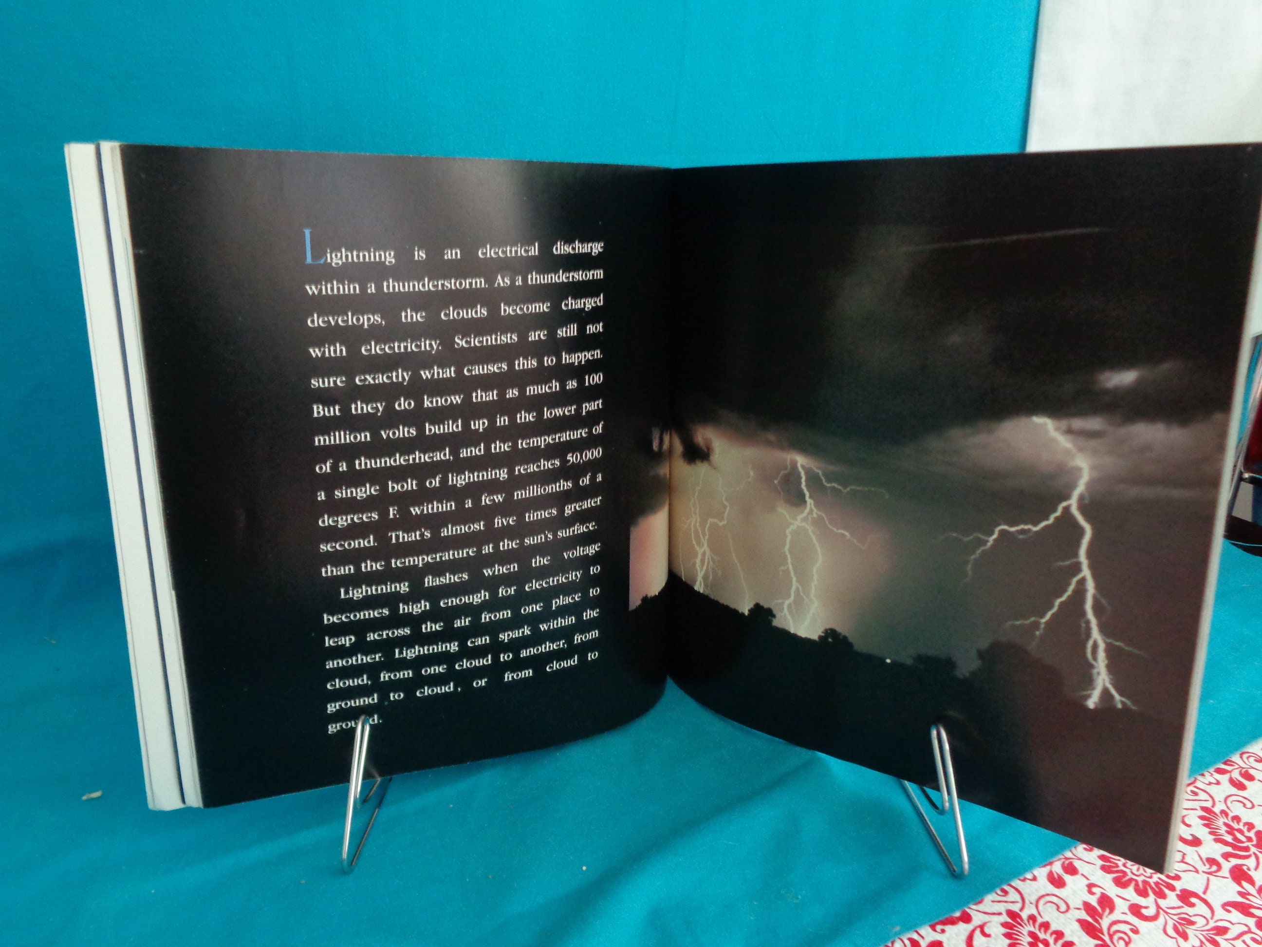 1989 Storms book by Seymour Simon - Etsy 日本