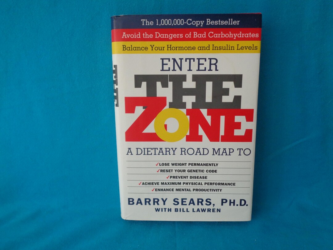Vintage 1995 Enter the Zone A Dietary Road Map To... Book by Barry ...