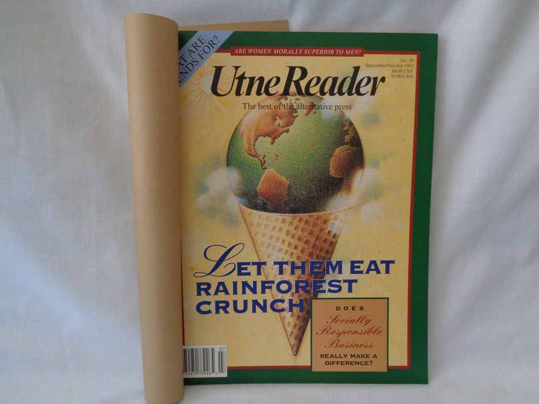 Vintage Utne Reader the Best of the Alternative Press No. 59 September ...