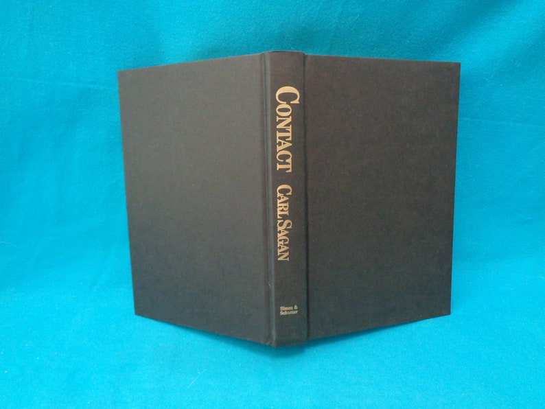 Vintage 1997 Contact Book by Carl Sagan - Etsy