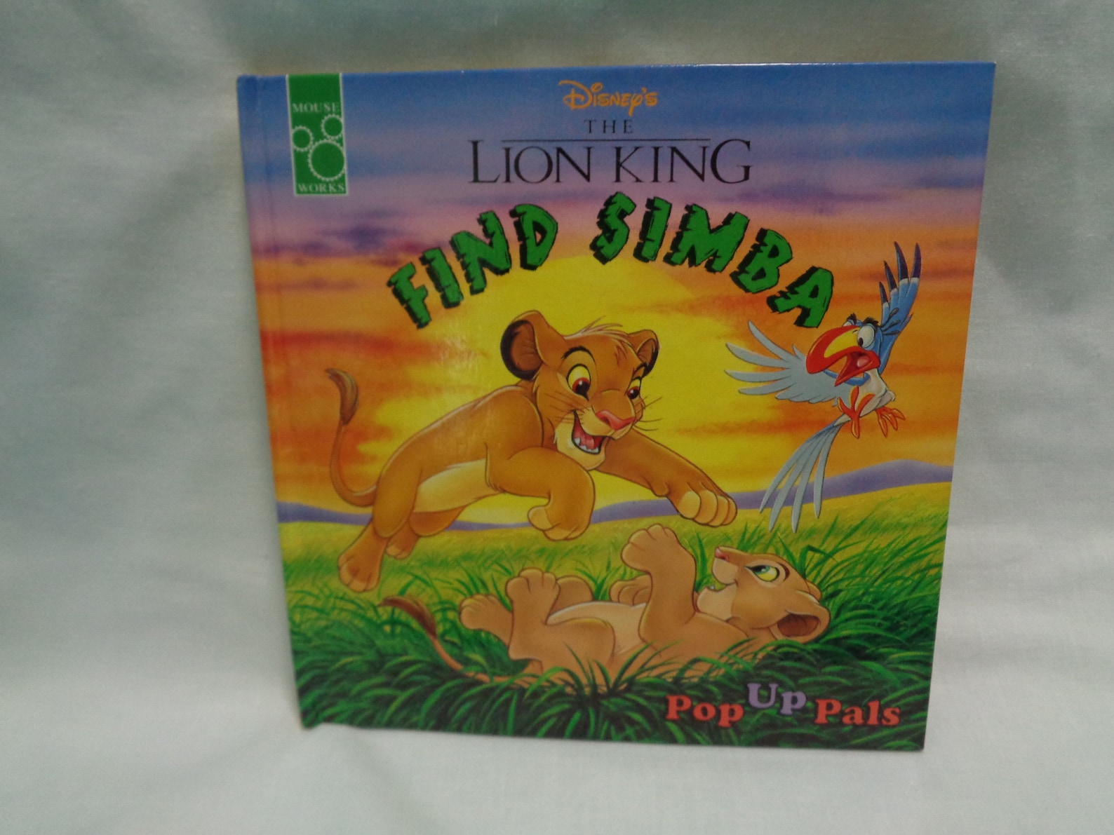 Vintage 1994 Disney's the Lion King Find Simba Mouse Works Pop up Pals ...