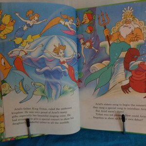 1993 Disney's the Little Mermaid Disney's Wonderful World of Reading ...