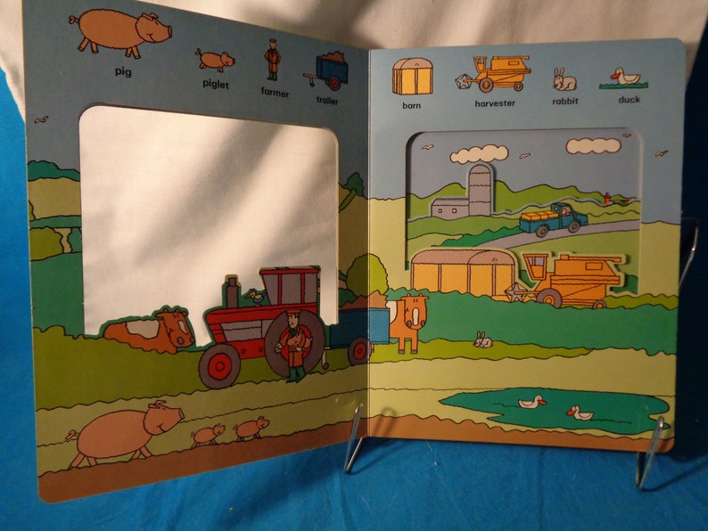 Vintage 1989 What Can You See on the Farm Book by Tony Wells - Etsy ...