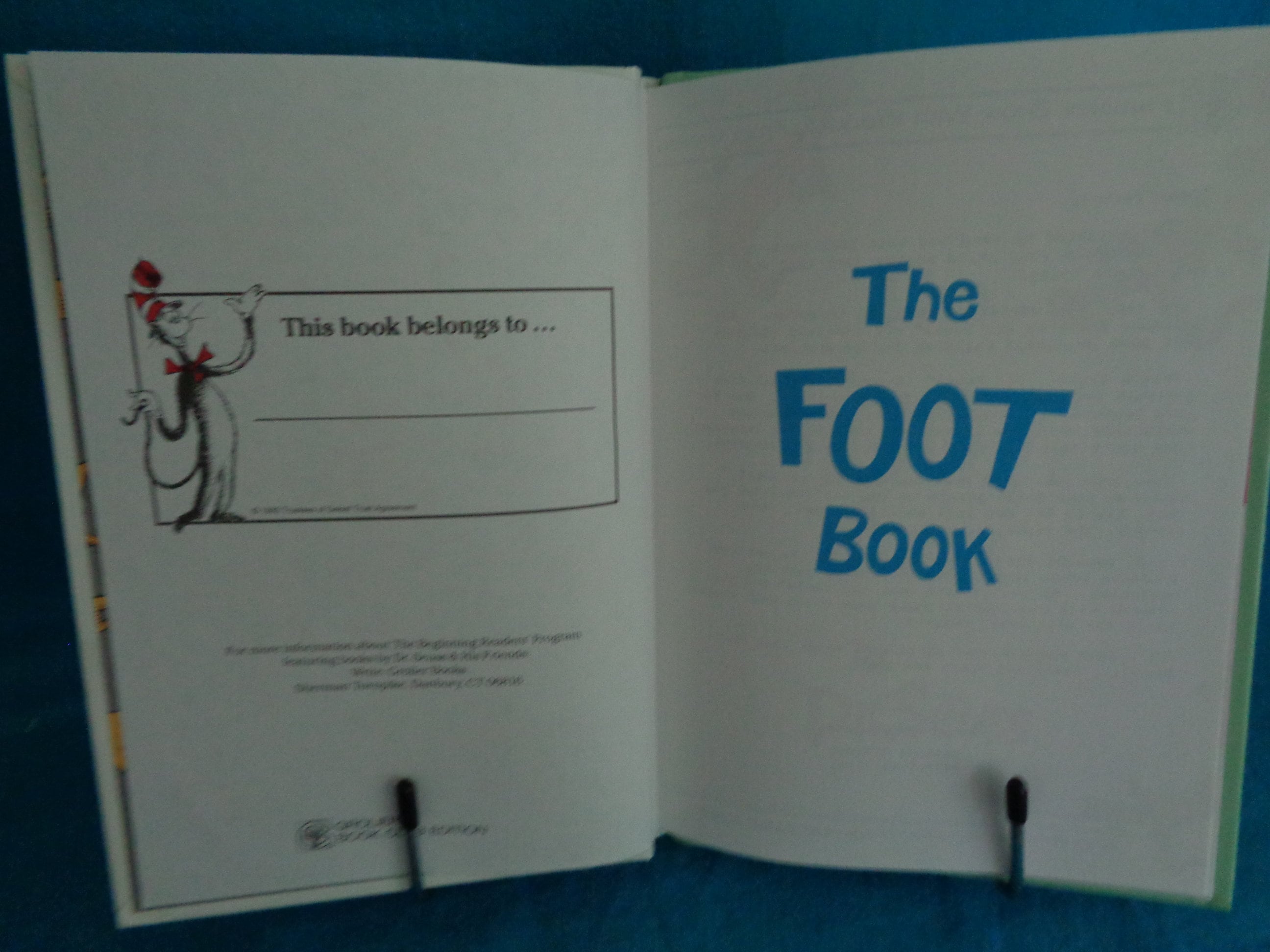 Vintage the Foot Book by Dr. Seuss - Etsy