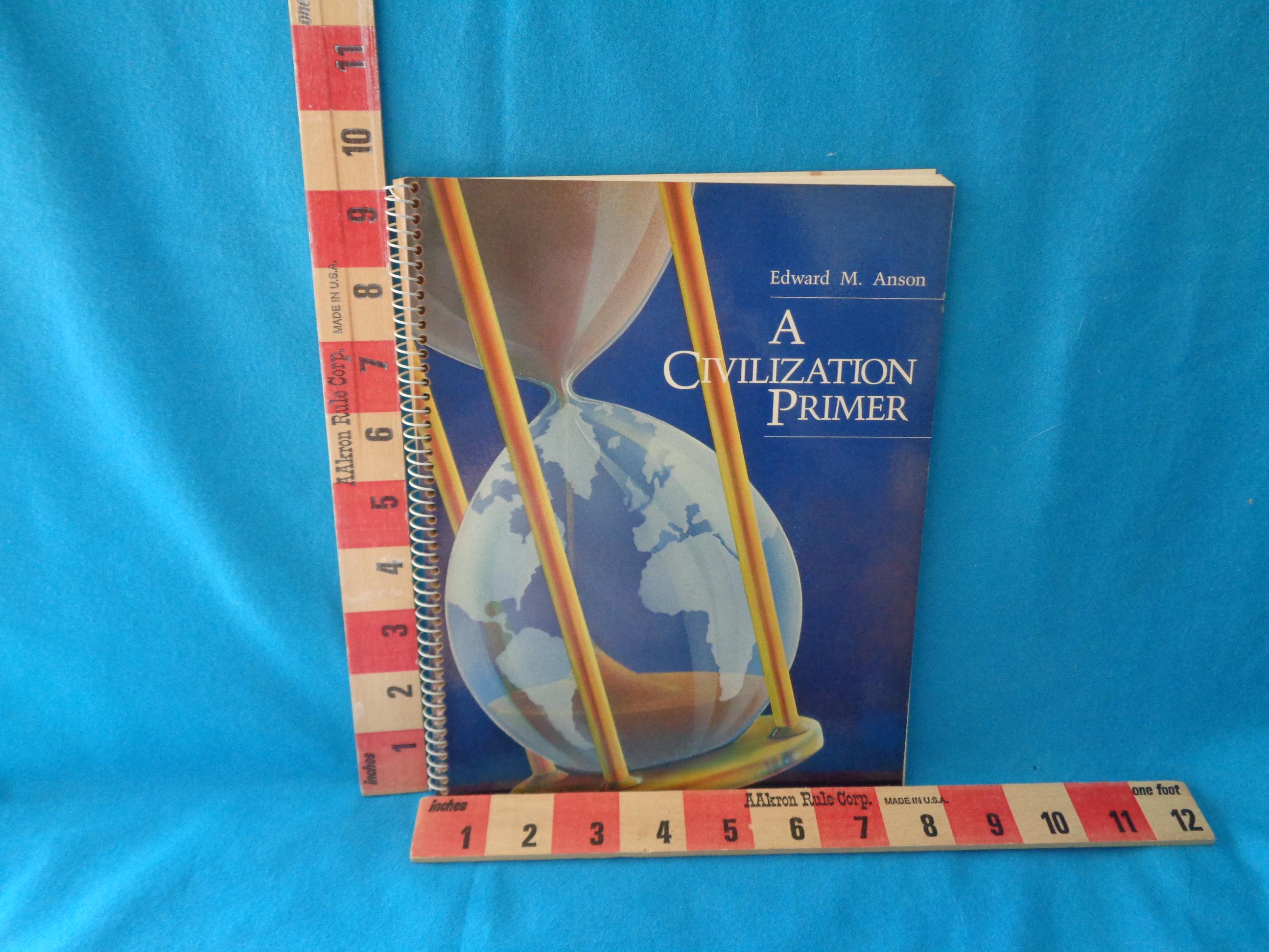Vintage 1985 A Civilization Primer Book by Edward M. Anson - Etsy