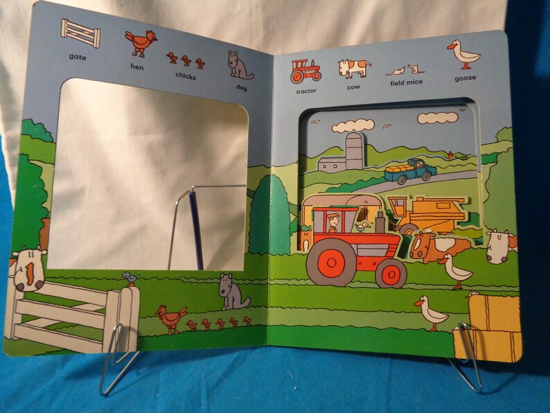 Vintage 1989 What Can You See on the Farm Book by Tony Wells - Etsy ...