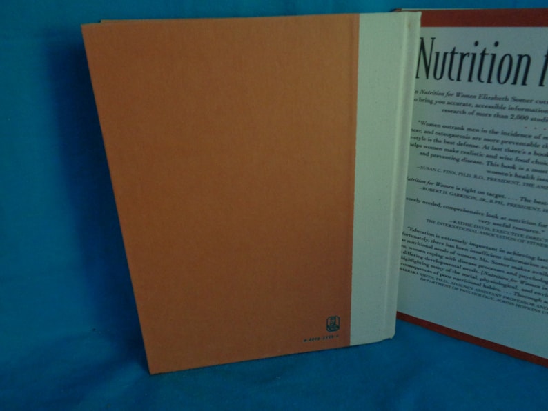 1993 Nutrition for Women the Complete Guide Book by Elizabeth - Etsy