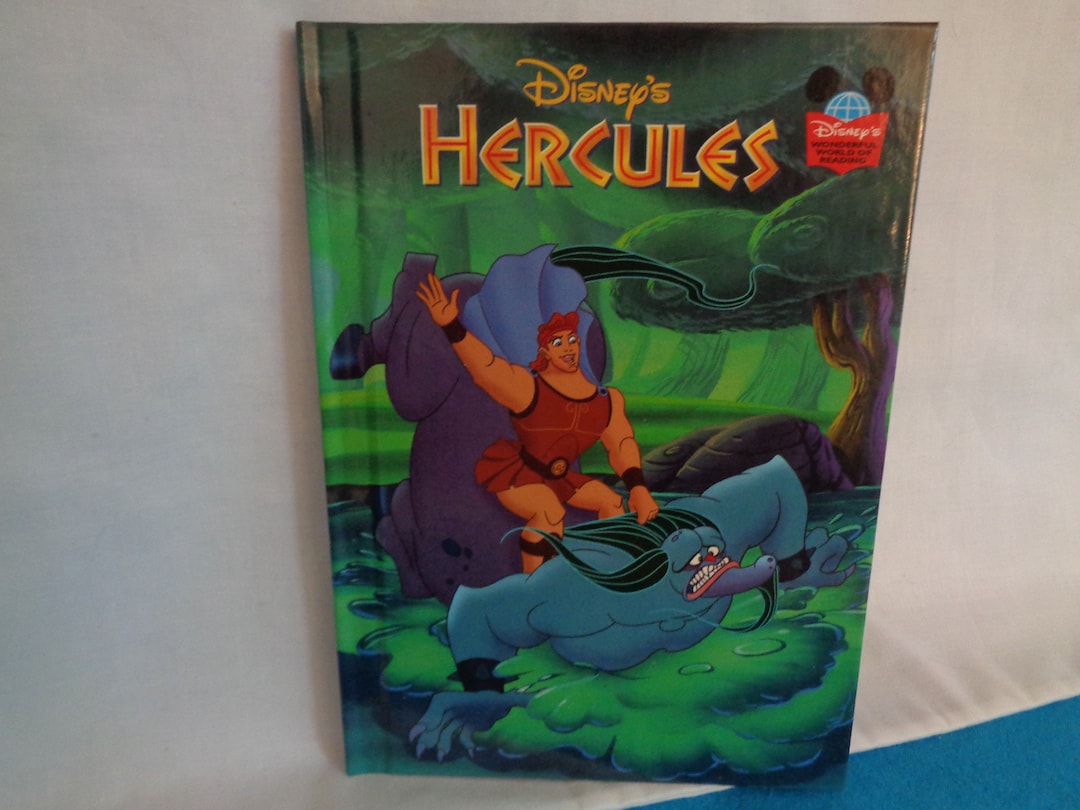 1997 Disney's Hercules Disney's Wonderful World of Reading Book - Etsy
