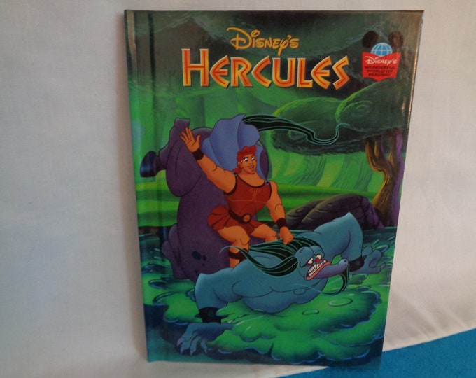 1997 Disney's Hercules Disney's Wonderful World of Reading Book - Etsy