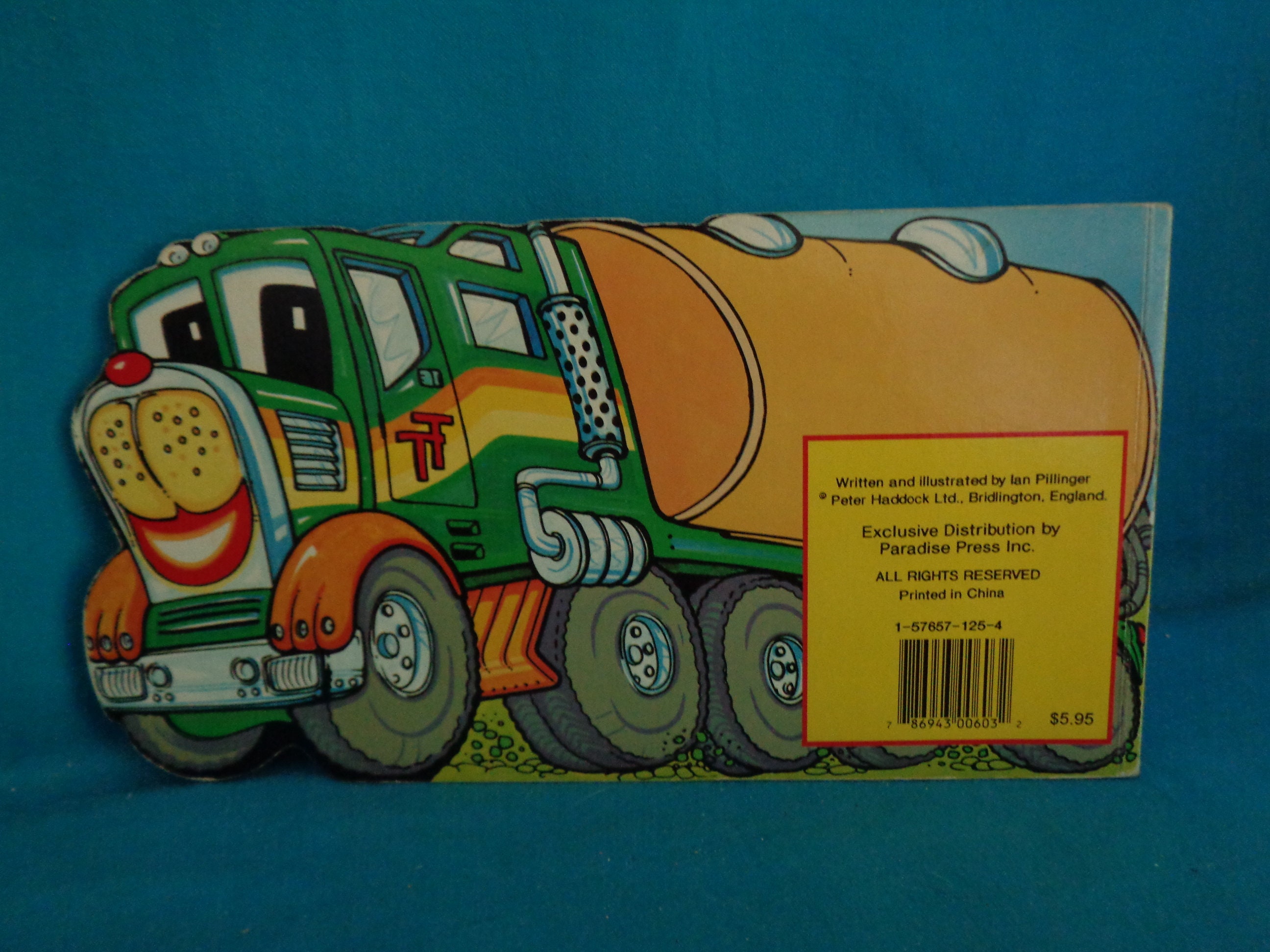 Thunder Truck A Big Driver Book by Ian Pillinger - Etsy