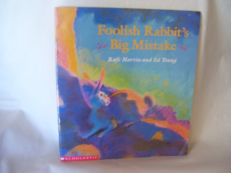Vintage 1993 Foolish Rabbit's Big Mistake Book by Rafe - Etsy