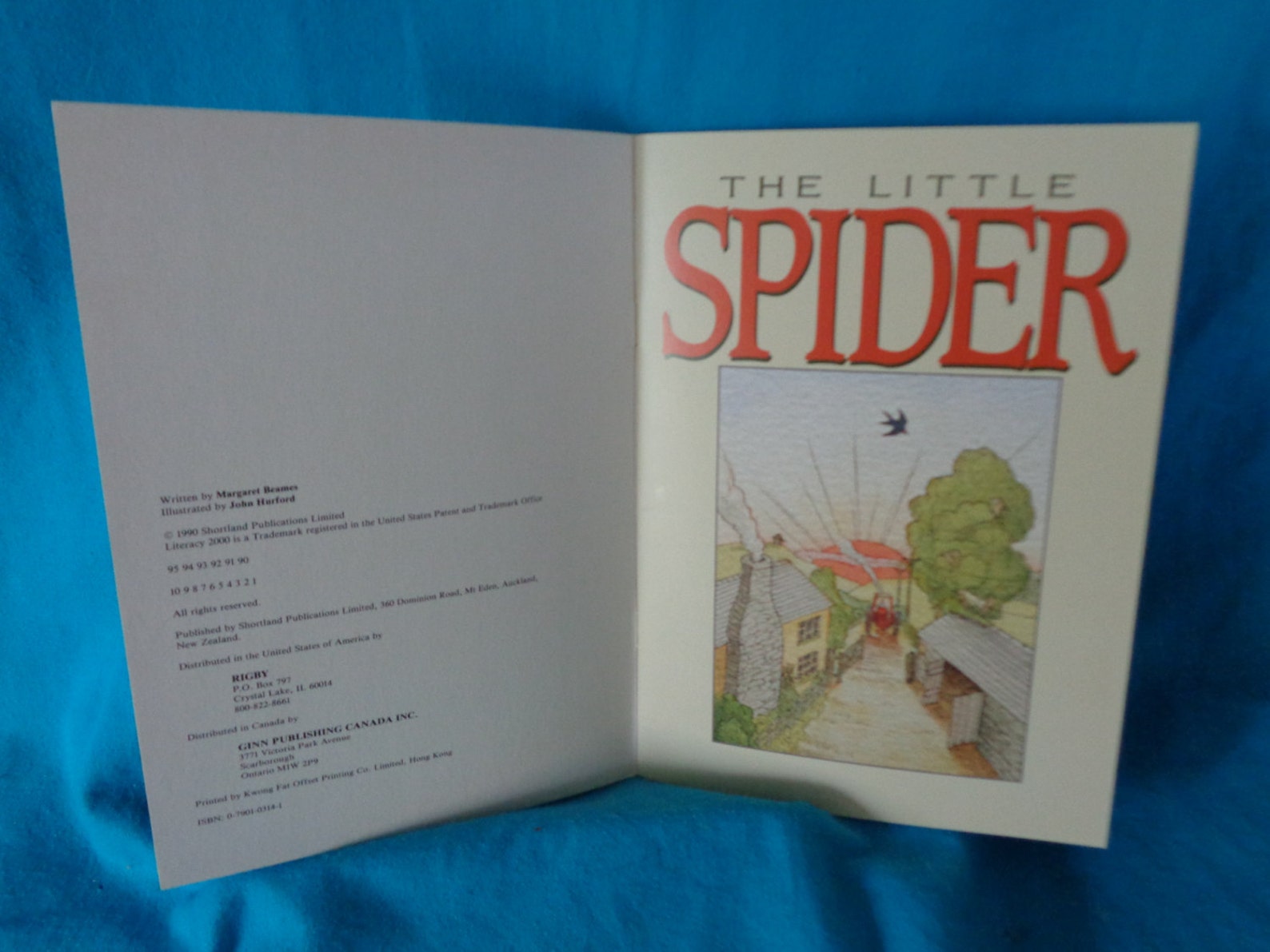 Vintage 1990 the Little Spider Book by Margaret Beames - Etsy