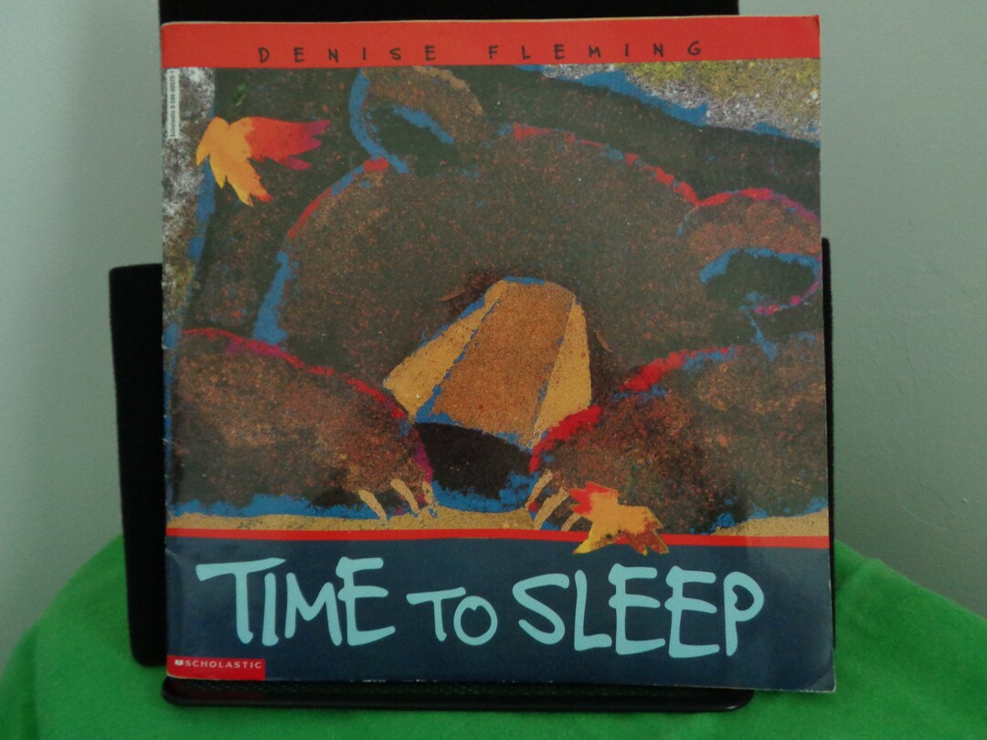 1998 Time to Sleep Book by Denise Fleming - Etsy