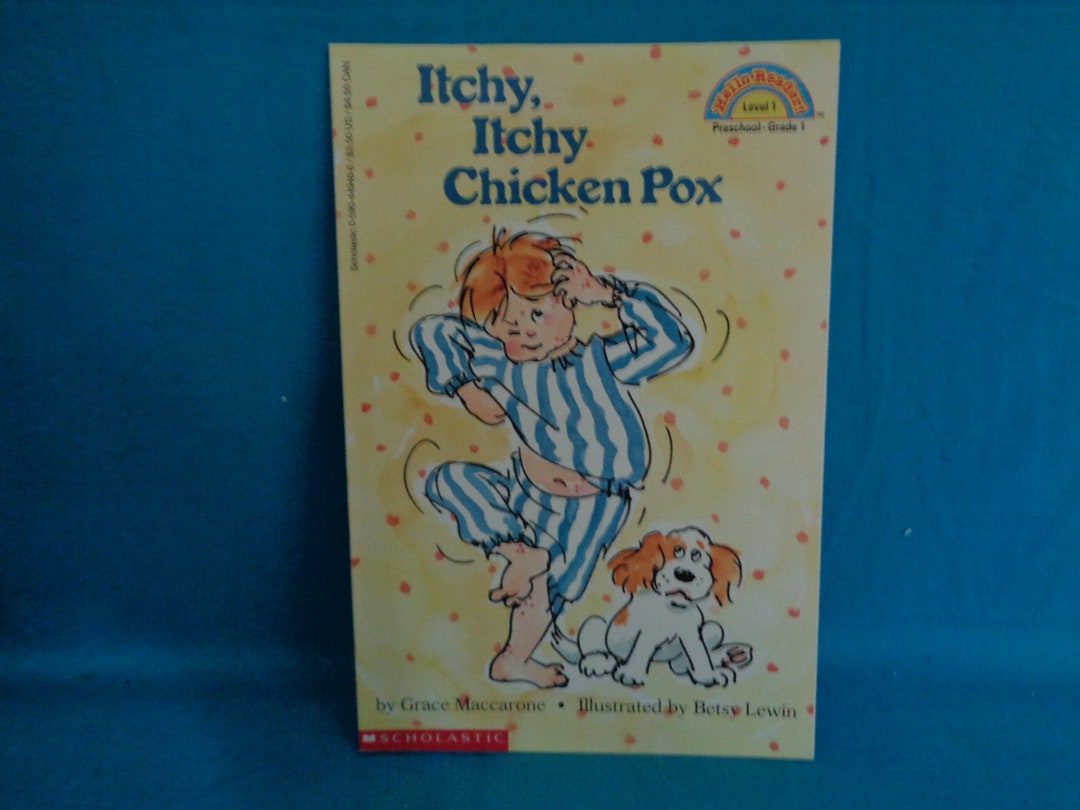 1992 Itch, Itchy Chicken Pox Book by Grace Maccarone - Etsy