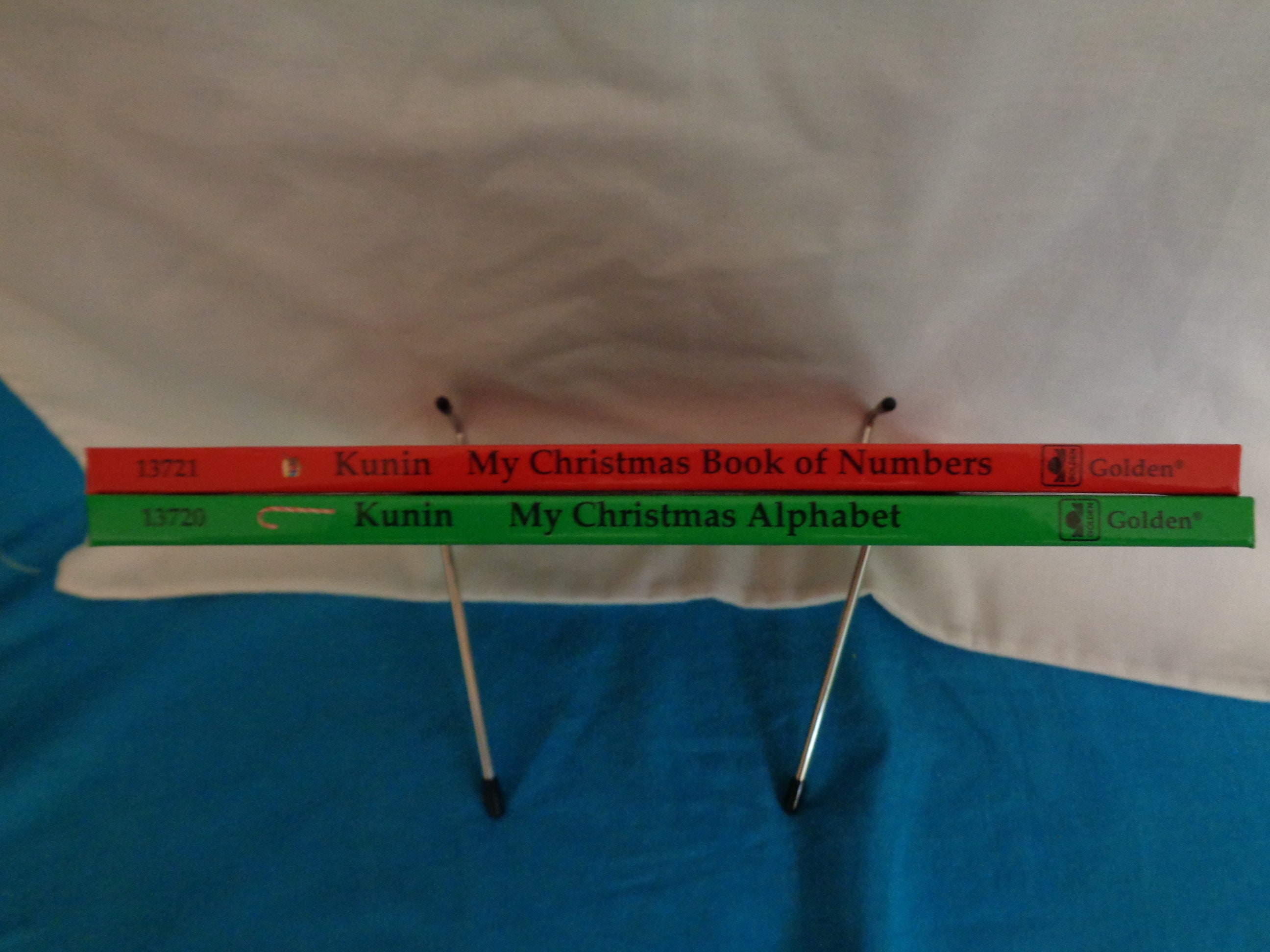 1993 My Christmas Alphabet and My Christmas Book of Numbers Set of 2 ...