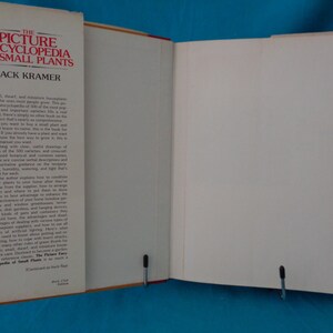 Vintage 1978 the Picture Encyclopedia of Small Plants Book by Jack ...