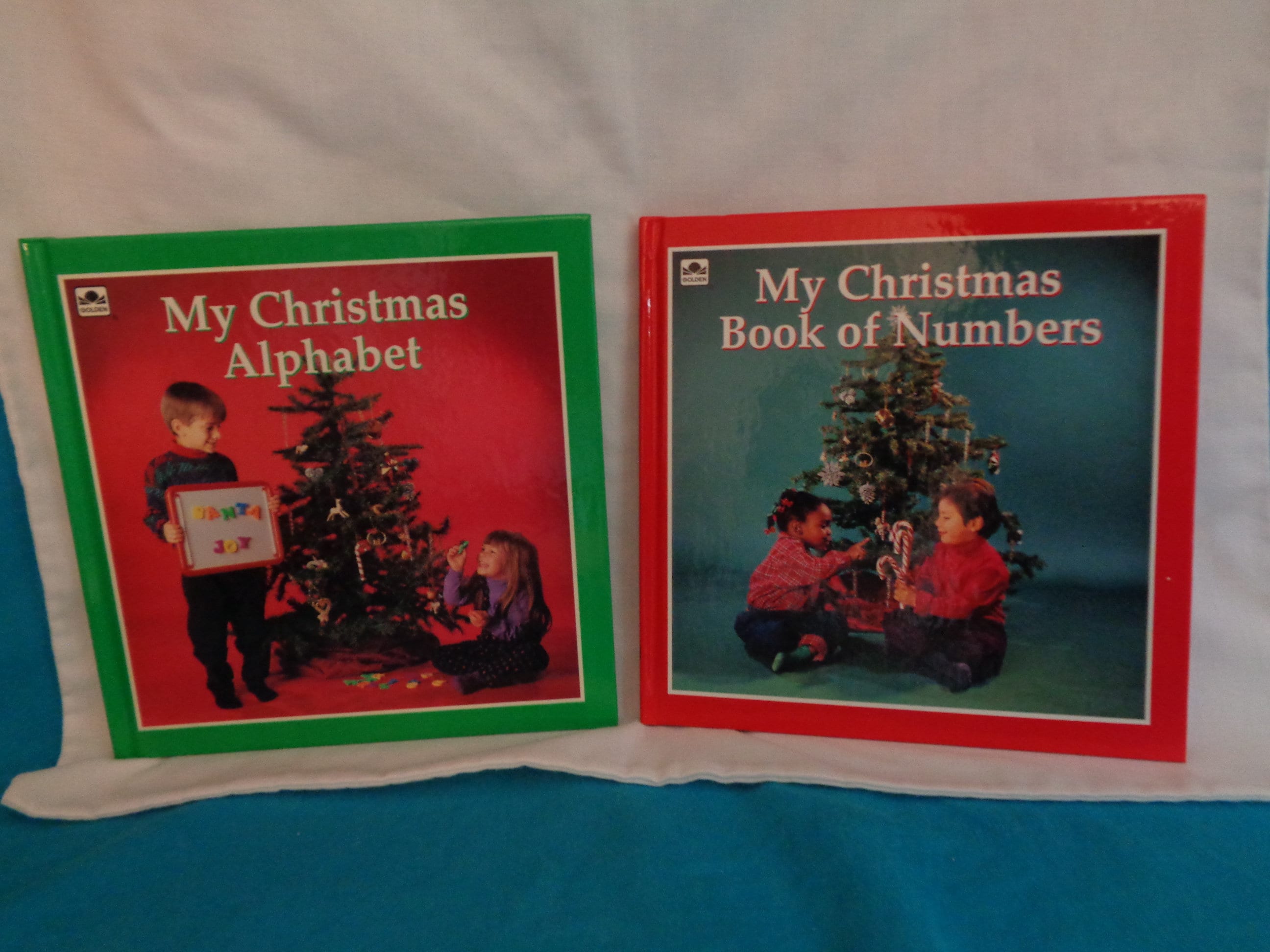 1993 My Christmas Alphabet and My Christmas Book of Numbers Set of 2 ...