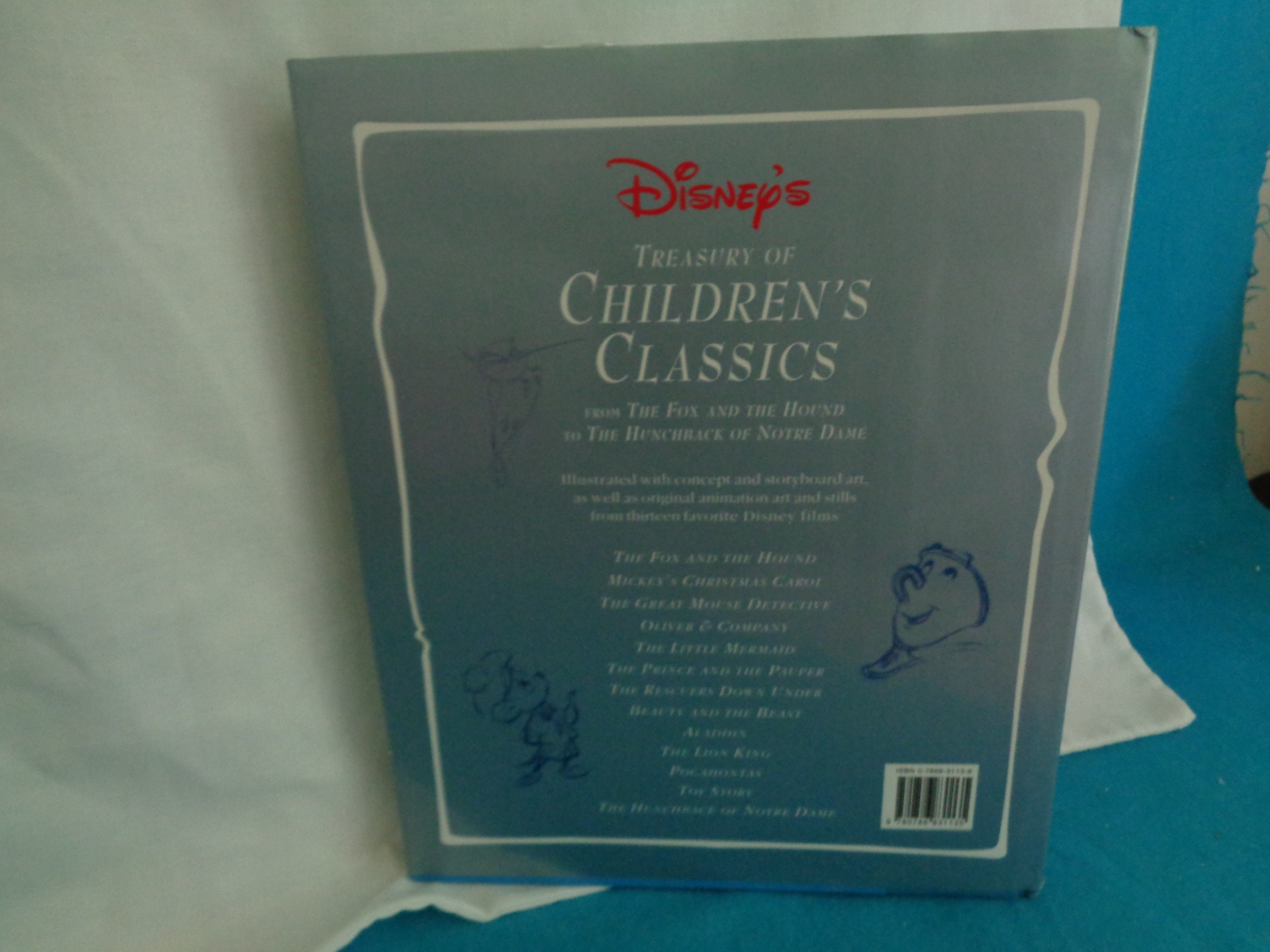 1996 Disney's Treasury of Children's Classics Book - Etsy