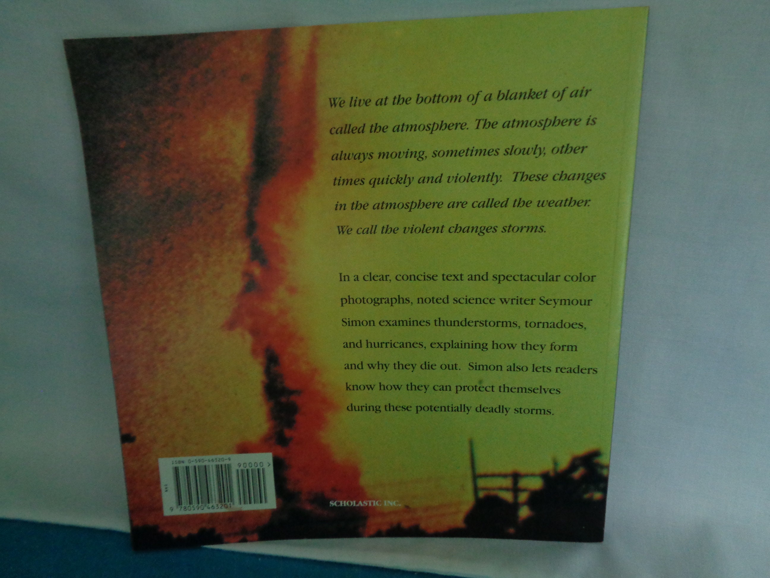 1989 Storms book by Seymour Simon - Etsy 日本