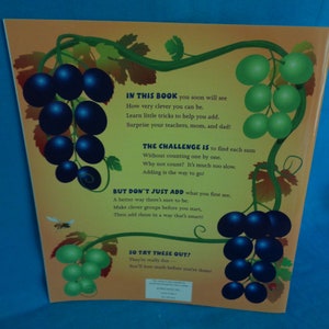 2001 the Grapes of Math Mind-stretching Math Riddles Book by Greg Tang ...