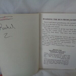 Vintage 1992 Mississippi Bridge Book by Mildred D. Taylor - Etsy