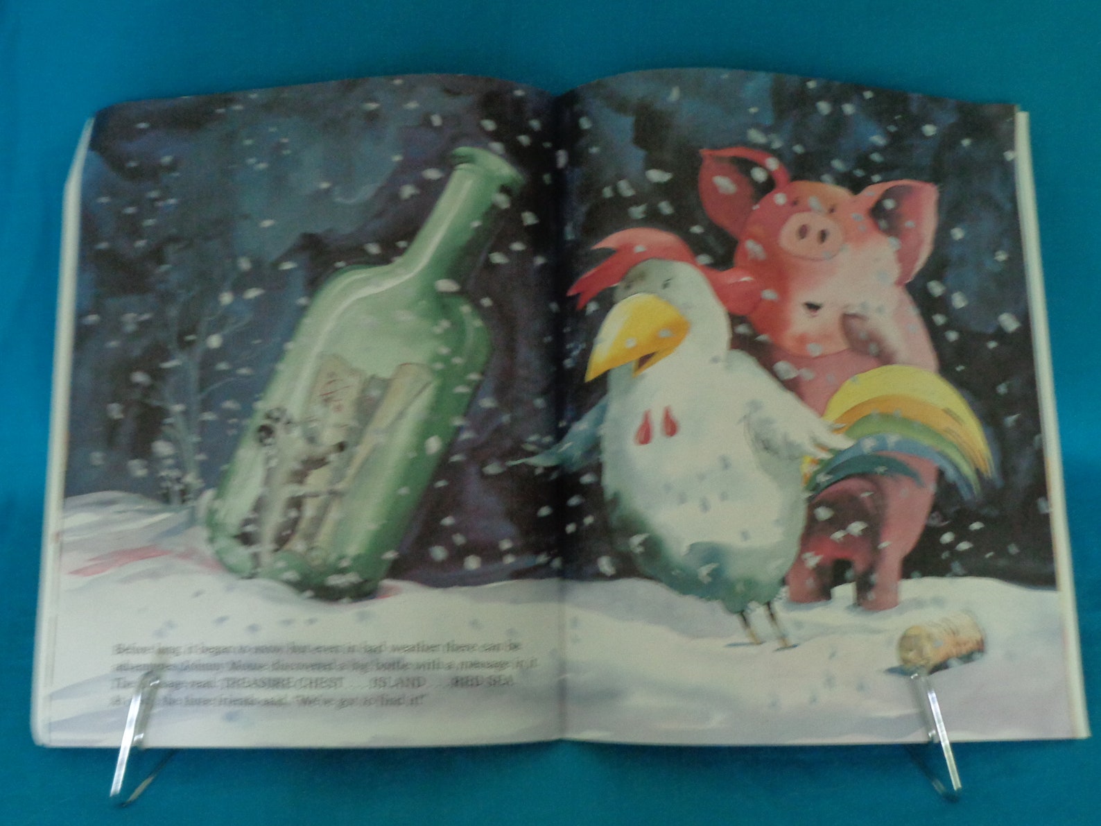 Vintage 1997 Friends Go Adventuring book by Helme Heine | Etsy