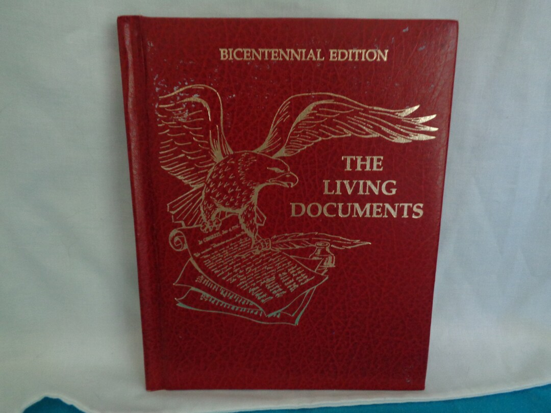 1975 the Living Documents Bicentennial Edition Book by Donald R. Brown ...