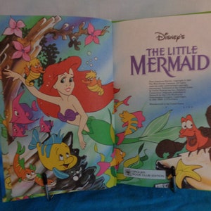 1993 Disney's the Little Mermaid Disney's Wonderful World of Reading ...