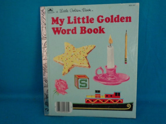 1980s My Little Golden Word Book A Little Golden Book by Joe | Etsy