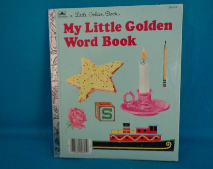 1980s My Little Golden Word Book A Little Golden Book by Joe Kaufman - Etsy