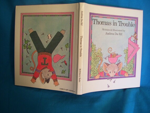 Vintage 1st Edition Thomas in Trouble Book by Andrea Da Rif - Etsy