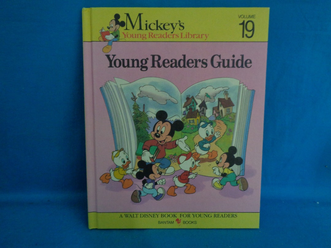 1990 Young Readers Guide Mickey's Young Readers Library Volume 19 Book ...