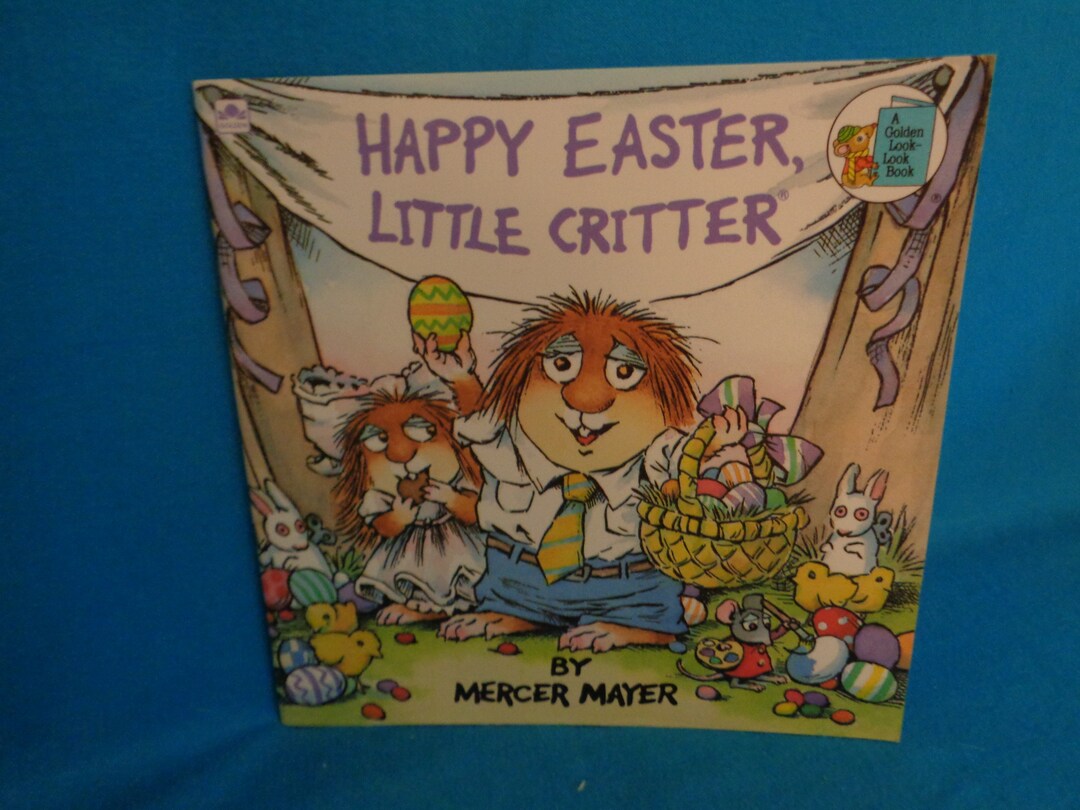 1992 Happy Easter Little Critter Book by Mercer Mayer - Etsy