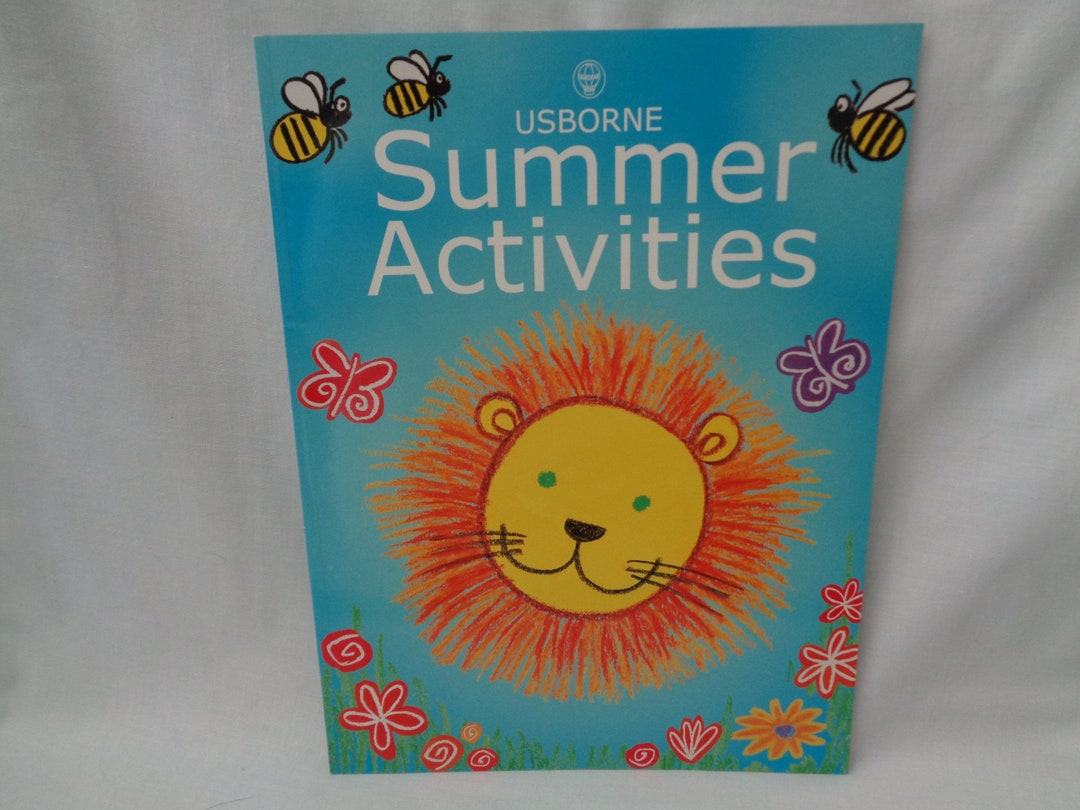 2001 Usborne Summer Activities Book by Fiona Watt and Ray Gibson - Etsy