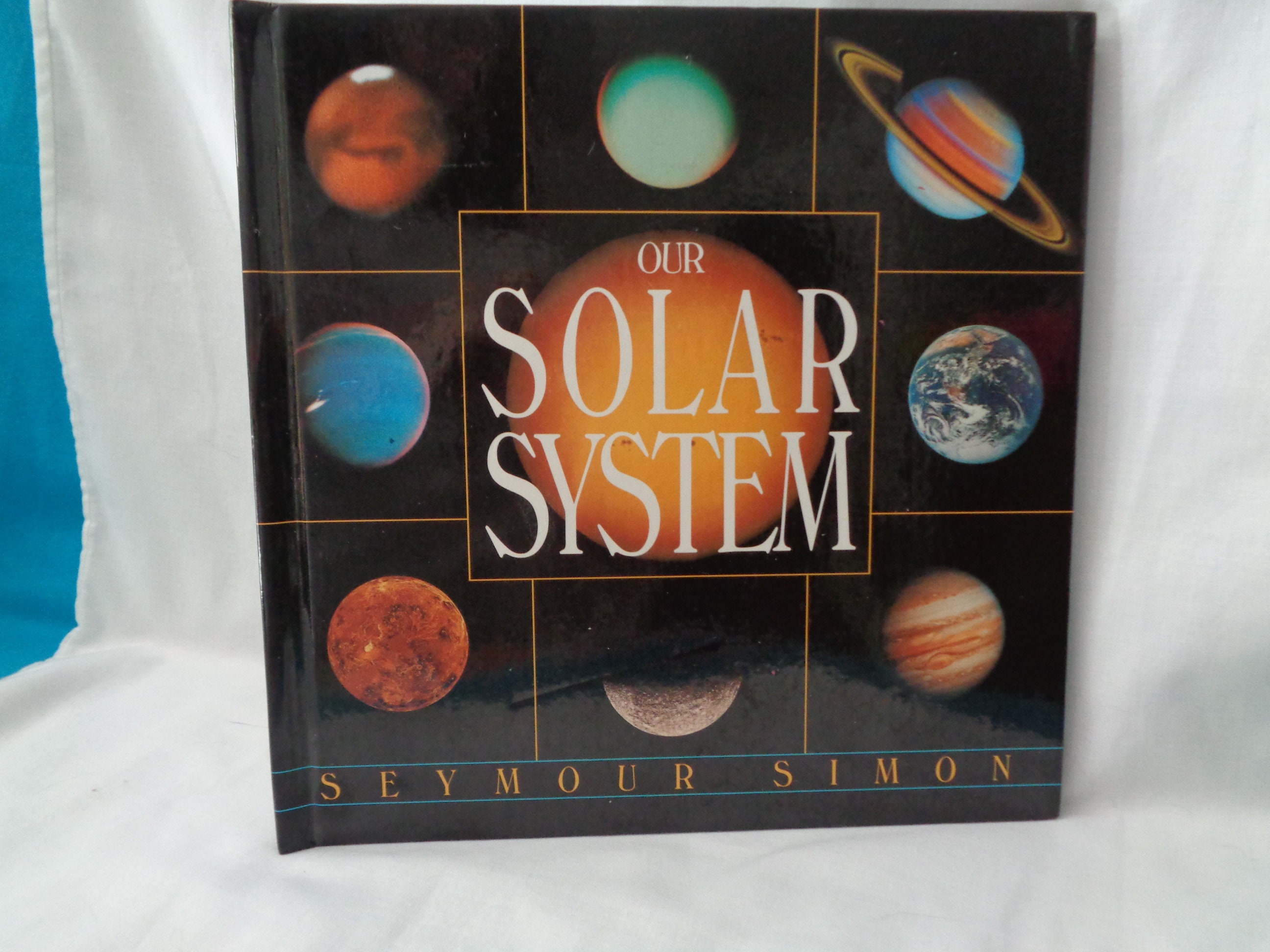 Vintage 1992 Our Solar System Book by Seymour Simon - Etsy