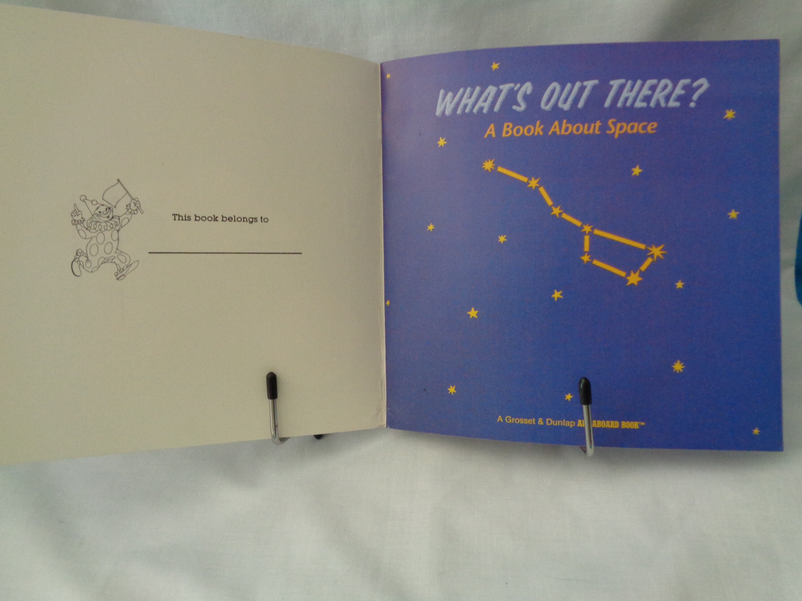 Vintage 1993 What's Out There A Book About Space an All Aboard Book by ...