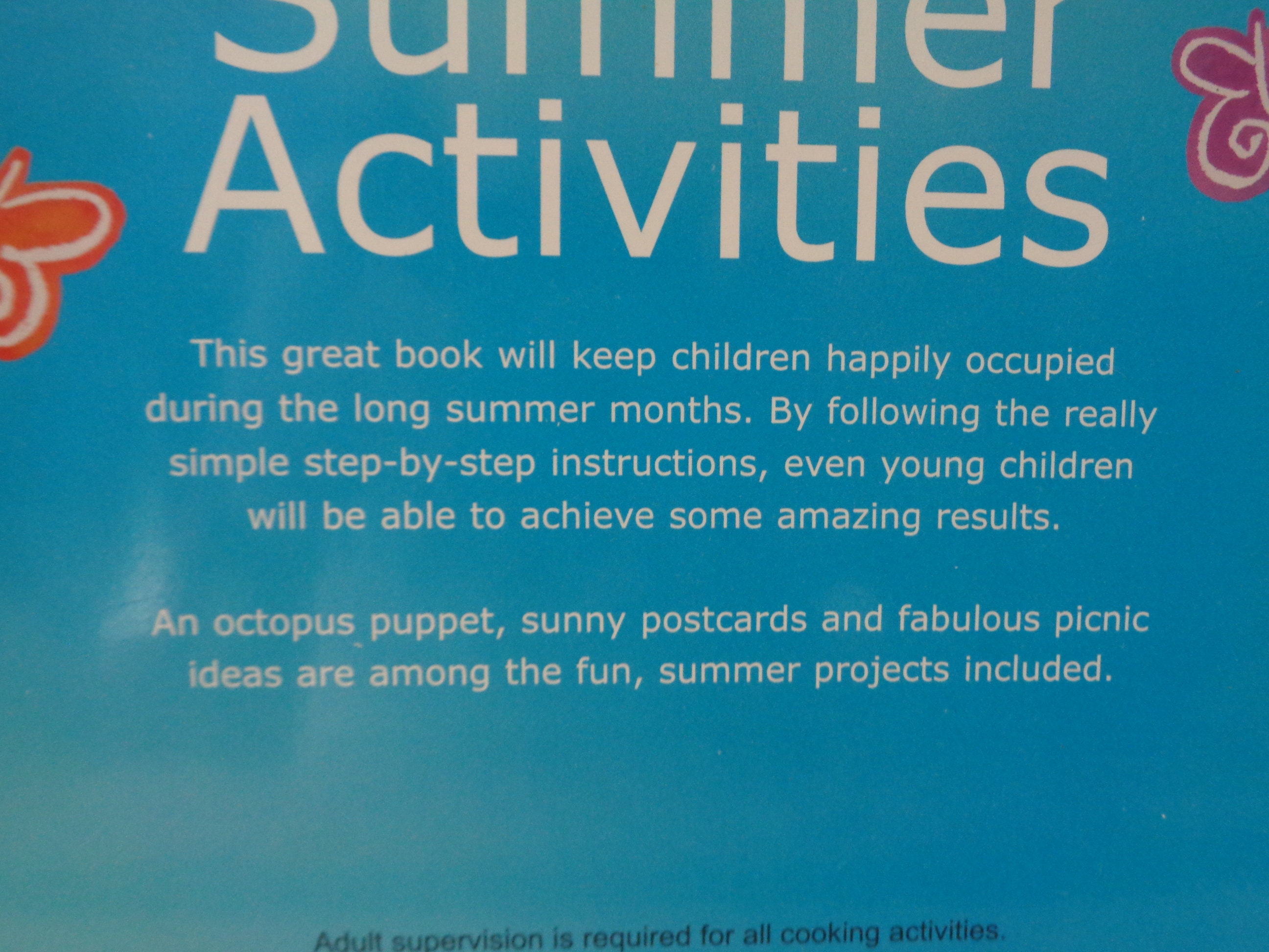 2001 Usborne Summer Activities Book by Fiona Watt and Ray Gibson - Etsy