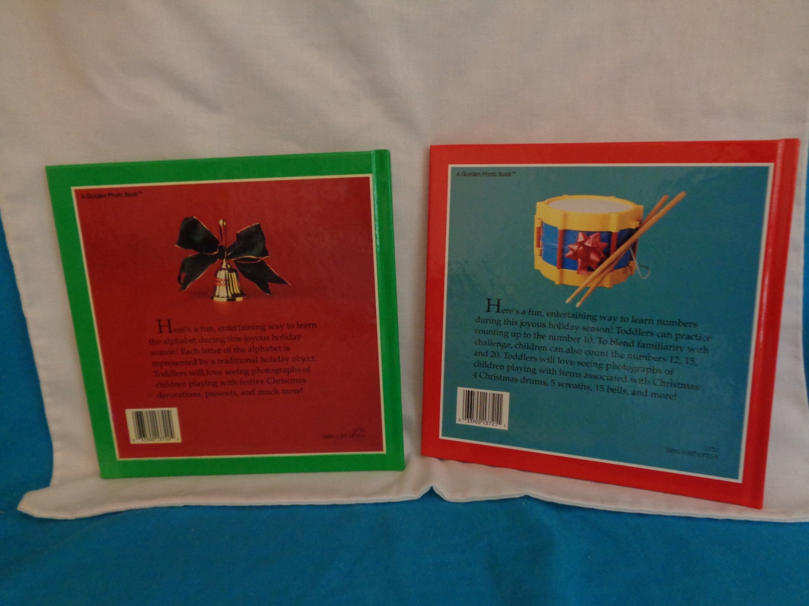 1993 My Christmas Alphabet and My Christmas Book of Numbers Set of 2 ...