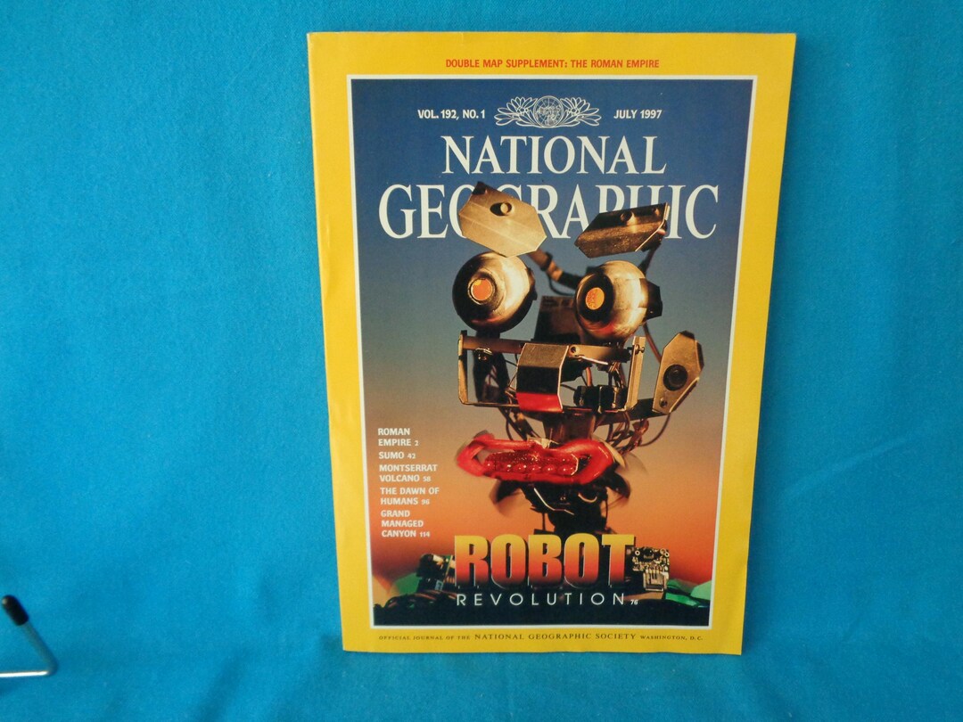Vintage National Geographic Magazine Vol. 192, No. 1 July 1997 - Etsy