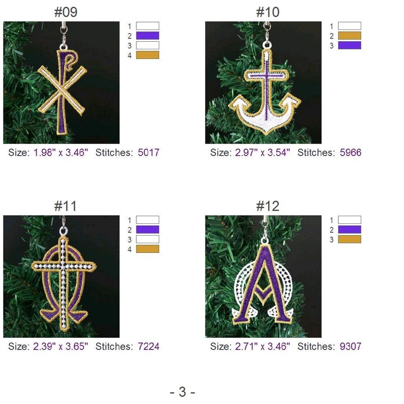 FSL Symbols of Faith Free Standing Lace Machine Embroidery Designs ...