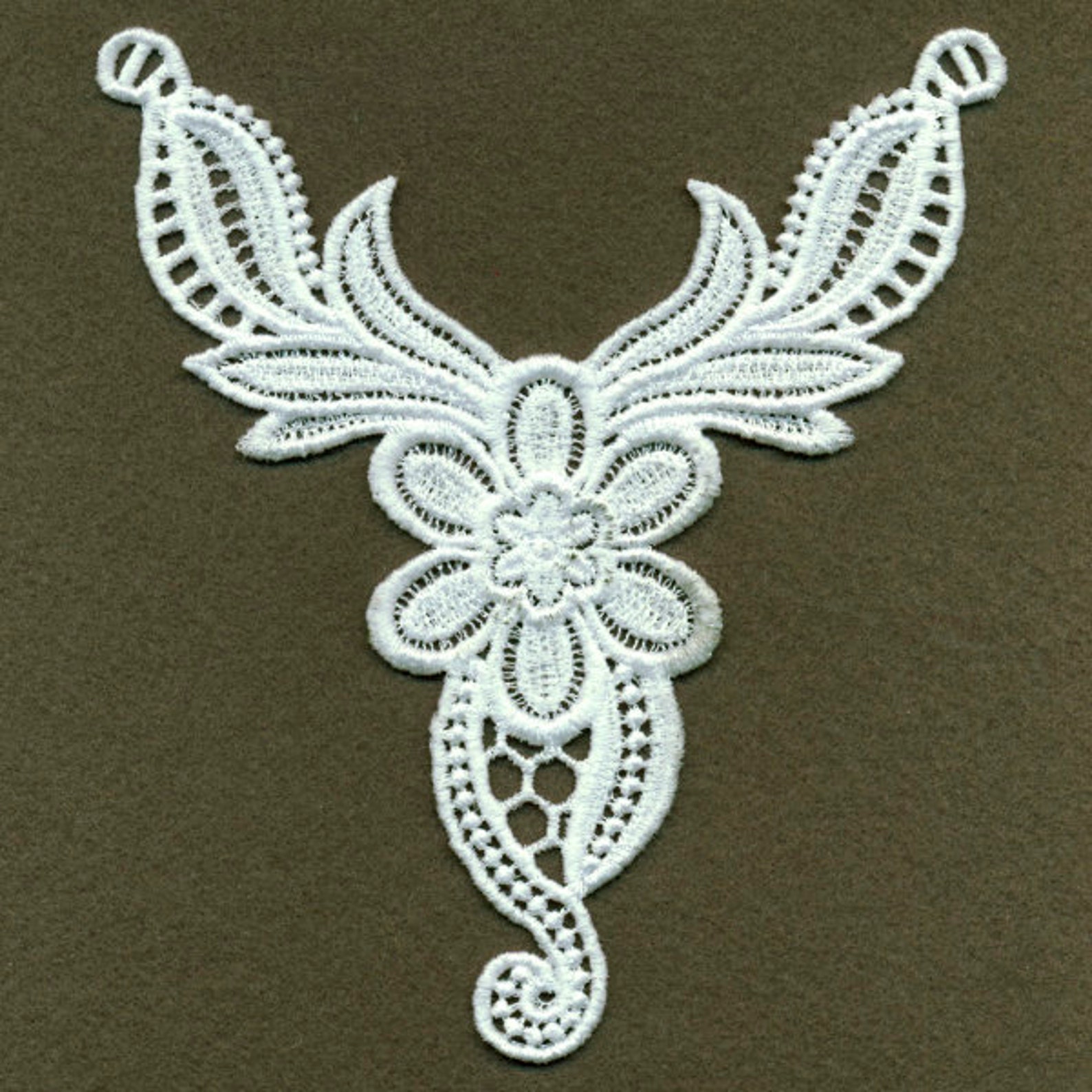 FSL Necklines Free Standing Lace Machine Embroidery Designs Instant ...