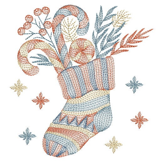 Christmas Traditions Machine Embroidery Designs Pack Instant Download ...